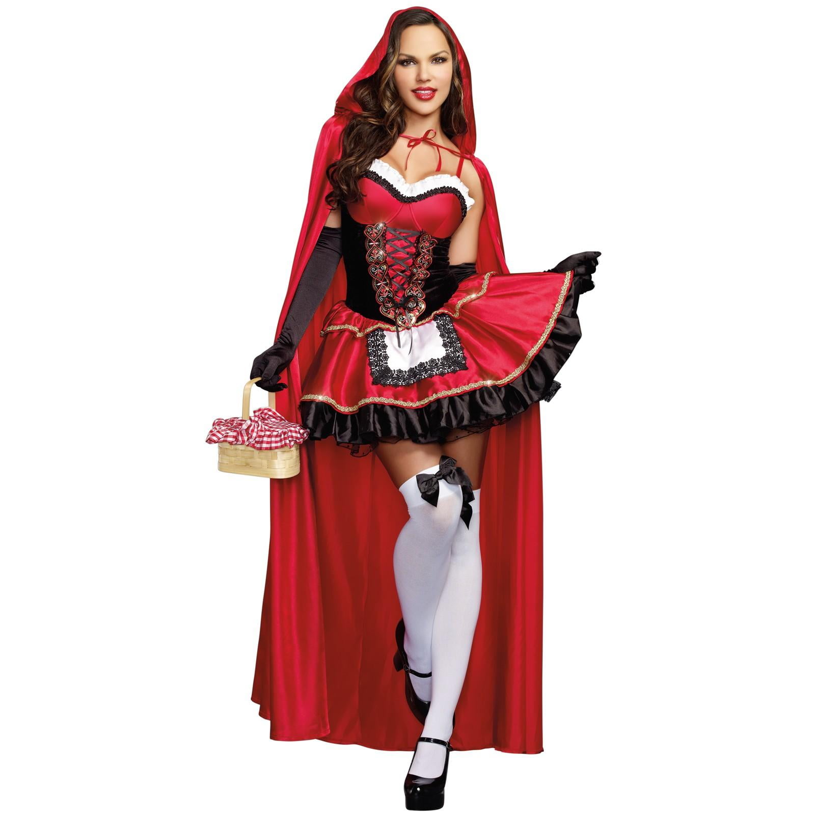 Women's Little Red Costume - Walmart.com