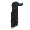 Women's Long Hair Big Wavy Curly Gradient Mixed Color Fiber Mechanism ...