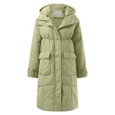 Elezay Women Lightweight Down Jacket Long Jacket Winter Down Coat ...