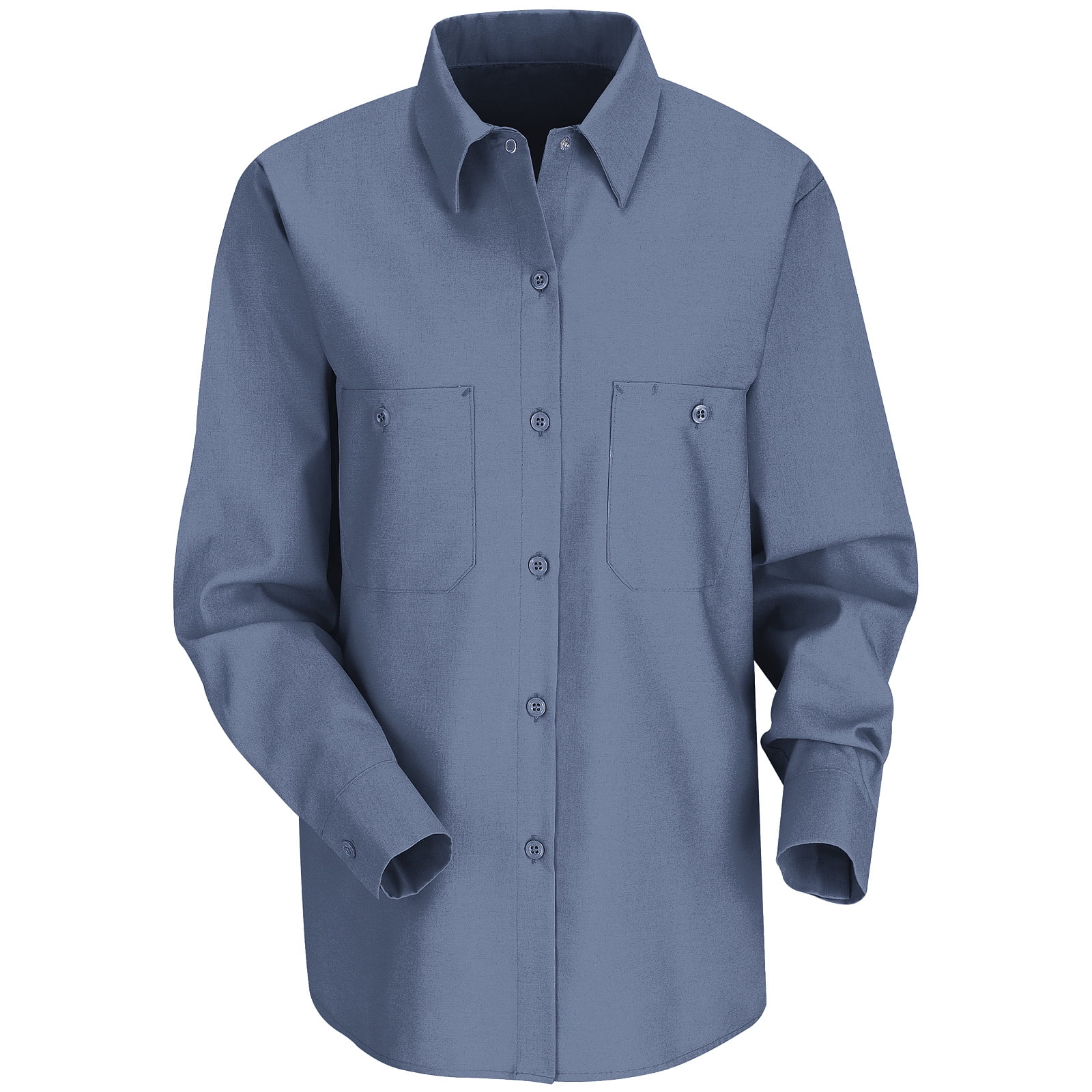 Women's Long Sleeve Industrial Work Shirt - Walmart.com