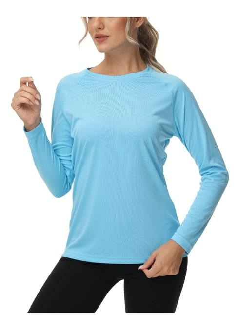 ALAZA Womens UPF 50+ Rash Guard Love Hearts Valentine Long Sleeve UV Protection Sun Shirts Tops ...