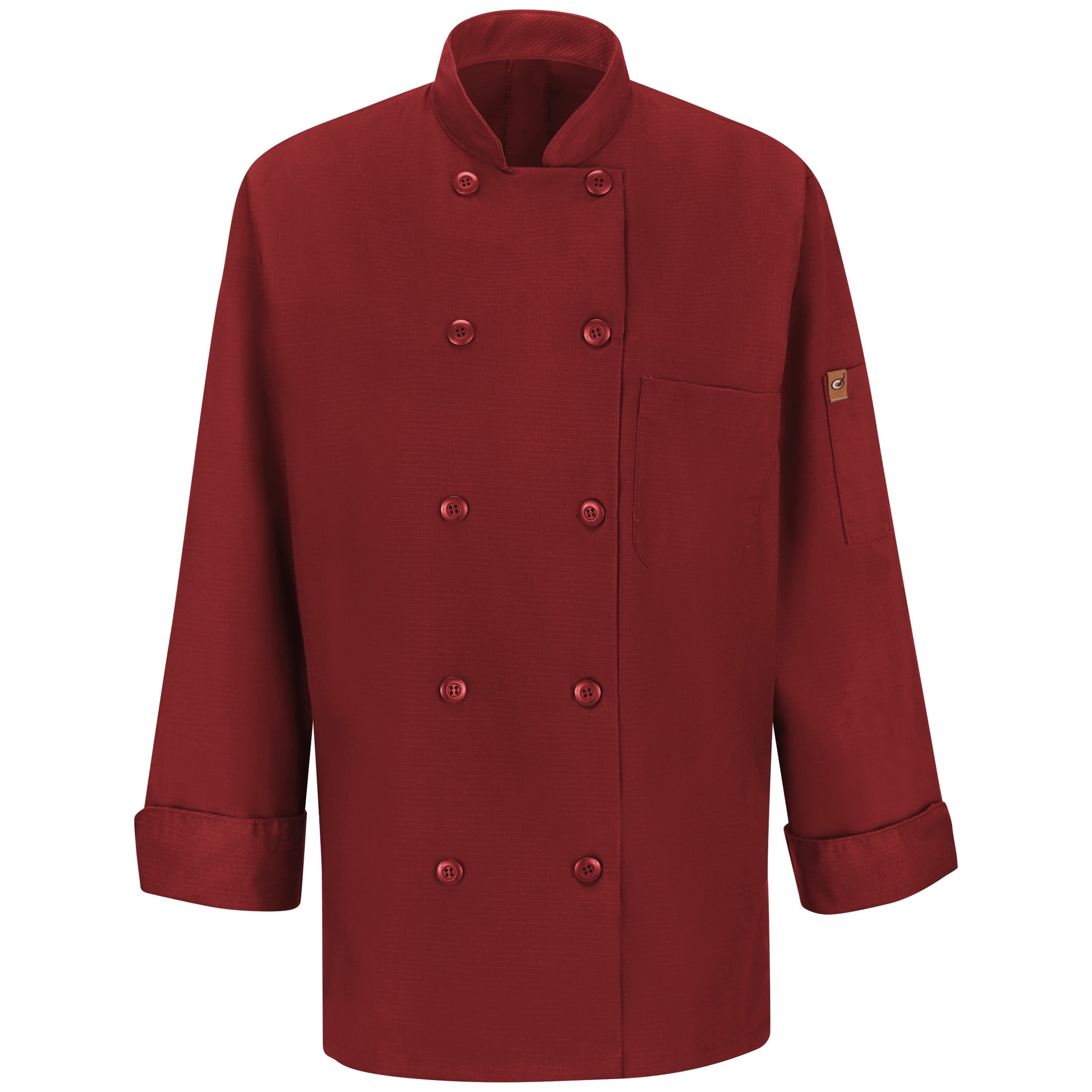 Red Kap Women's Chef Coat with MIMIX and OilBlok - Walmart.com
