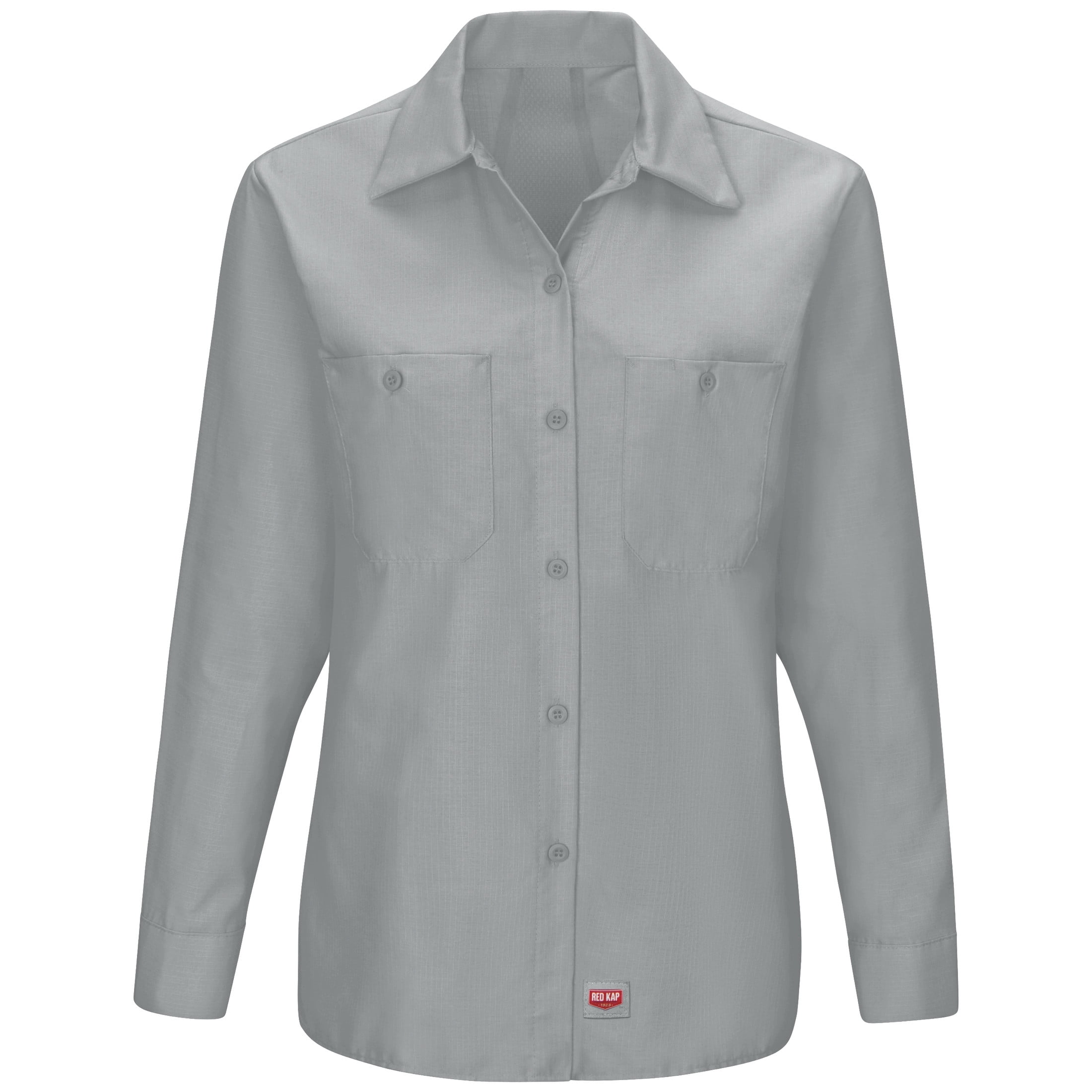 Red Kap Women's Long Sleeve MIMIX Work Shirt - Walmart.com