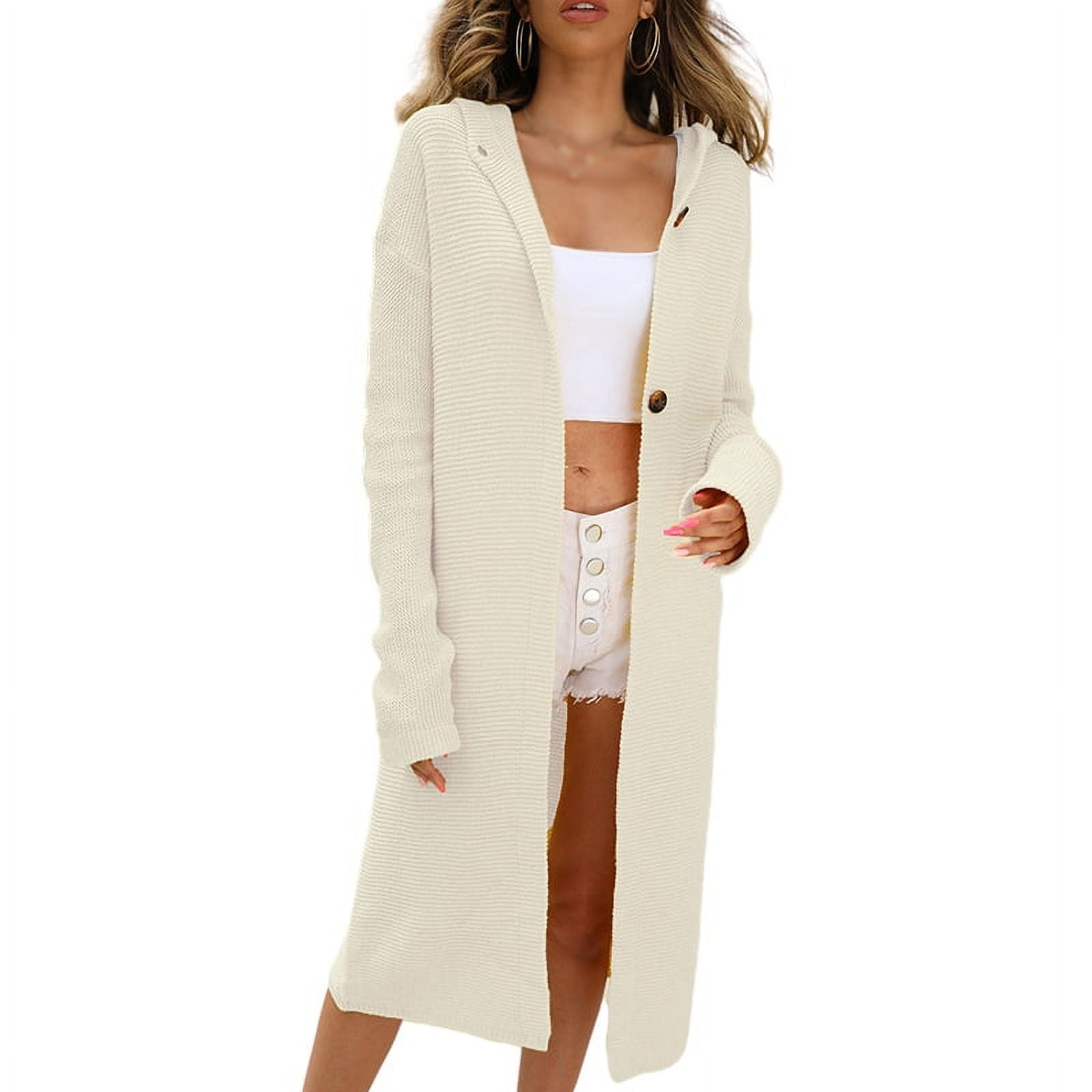 Women's Long Sweater Cardigan Oversized Fall Dressy Coatigan Light ...