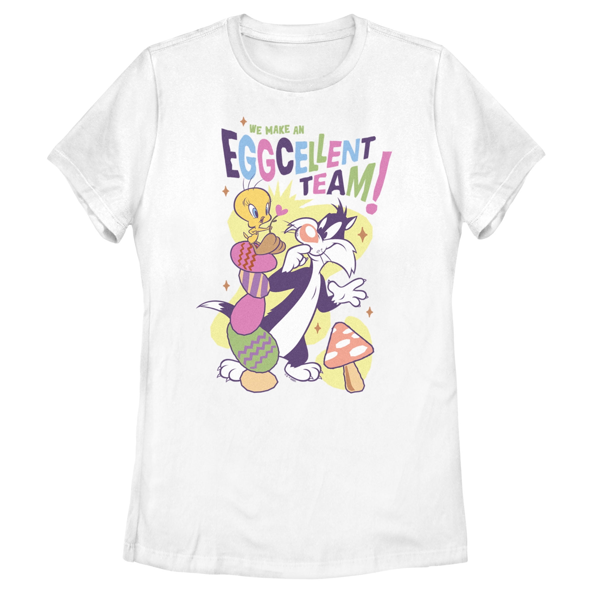 Women's Looney Tunes Easter Tweety and Sylvester We Make an Eggcellent ...