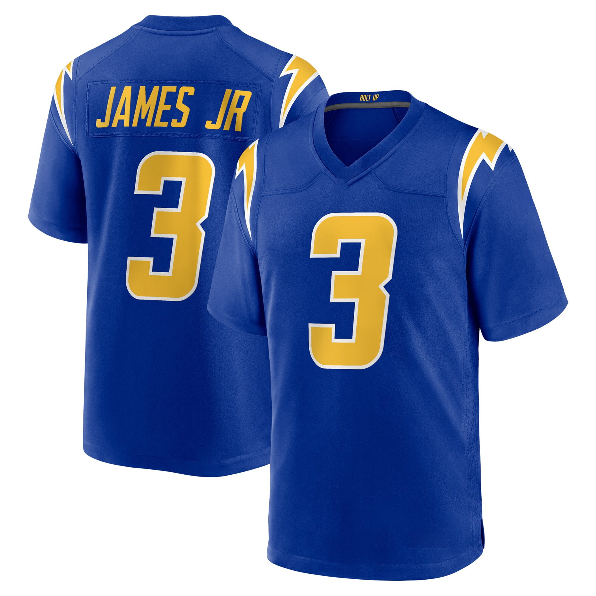Women's Los Angeles C James Jr 3 Royal Sports Player Game Stitched Name ...