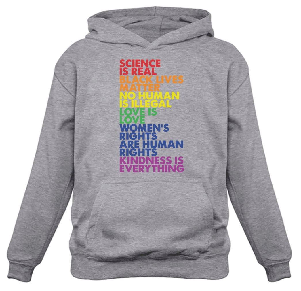 Women's Love is Love Gay Pride Hoodie - Empowering Quotes - LGBTQ ...
