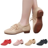Women's Low Heel Dance Shoes for Latin Jazz Modern Performance ...