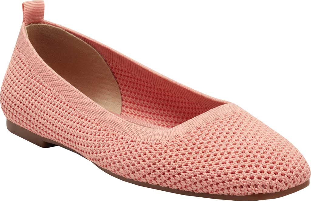 Women's Lucky Brand Daneric Ballet Flat Canyon Clay Ribbed Knit ...