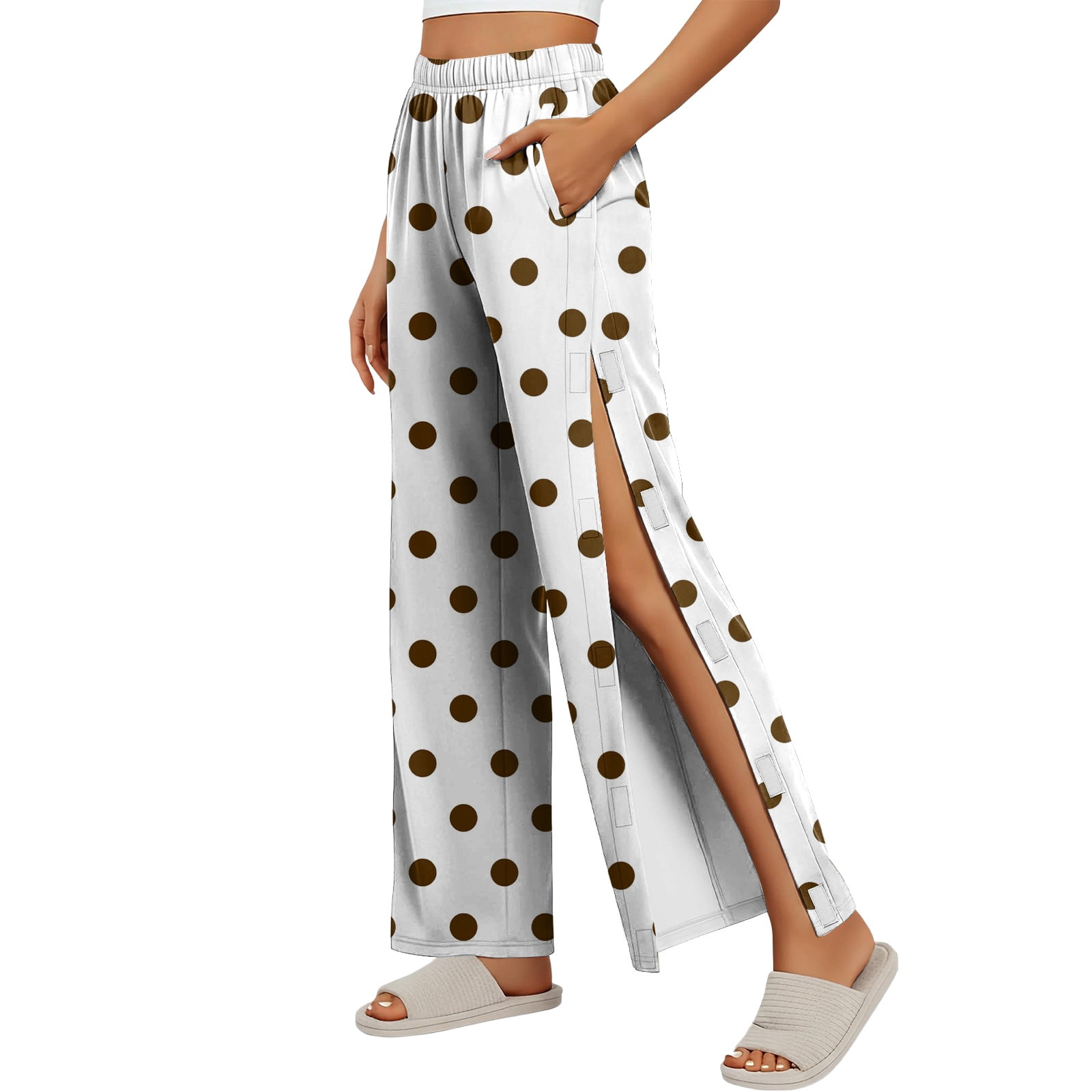 Women’s Magnetic Tear Away Post Surgery Pants Adaptive Recovery Pants ...