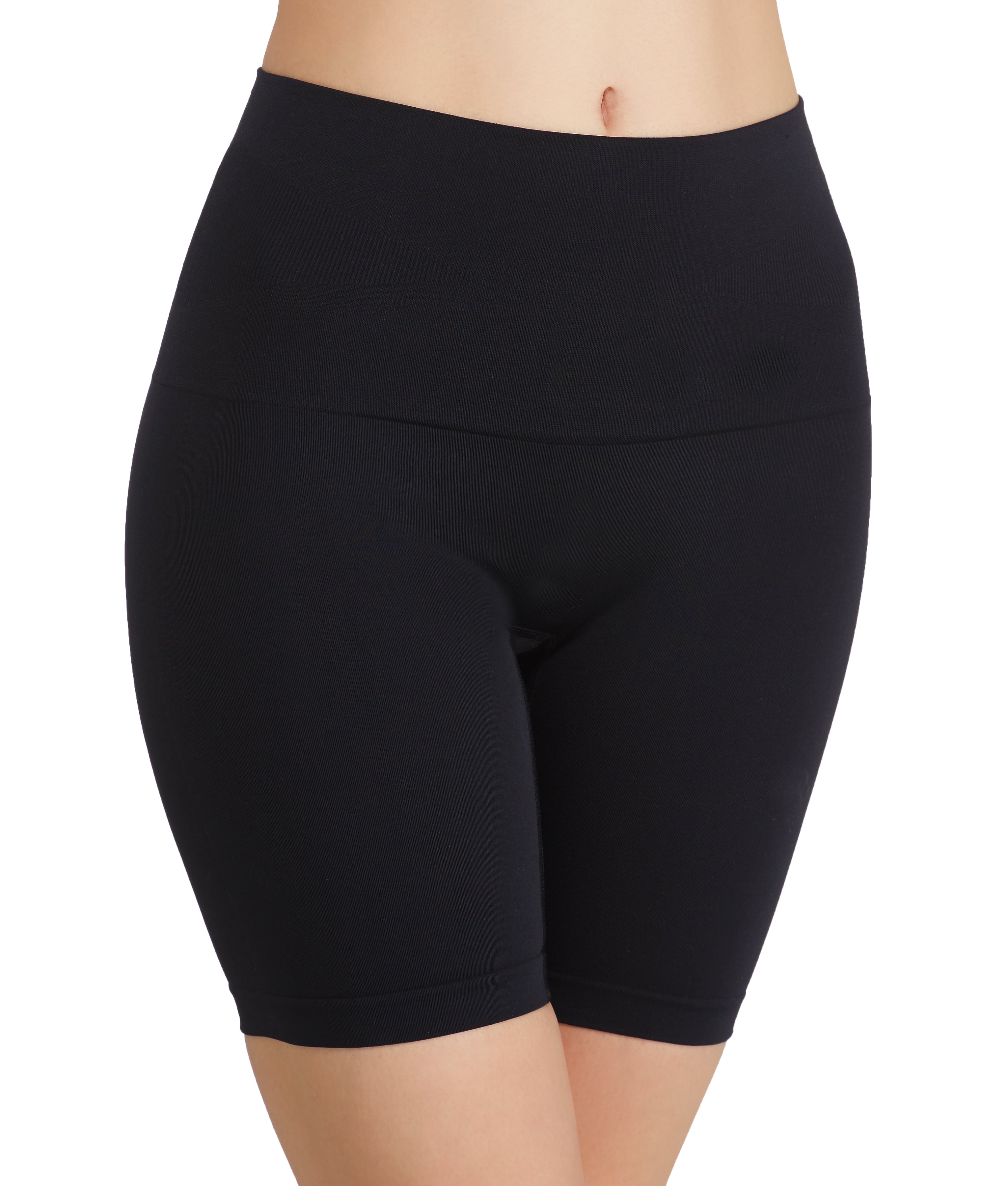 Women's Maidenform DM2550 Slim Waisters Thigh Slimmer (Black 2X ...