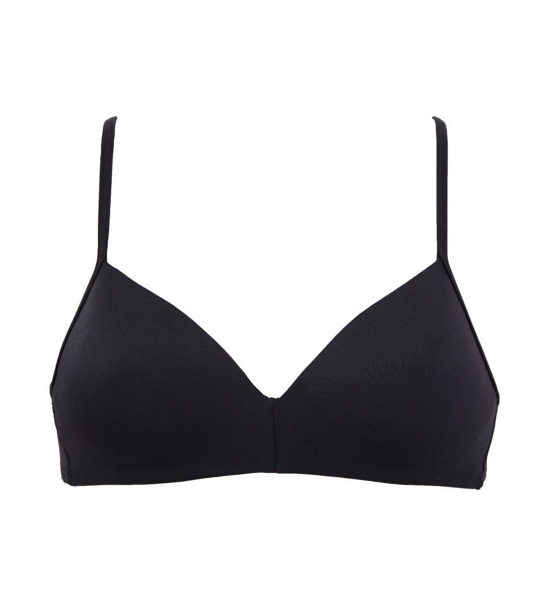 Maidenform Girls Wirefree Soft Cup Bra, Black 30A, Molded Seamless Cups ...