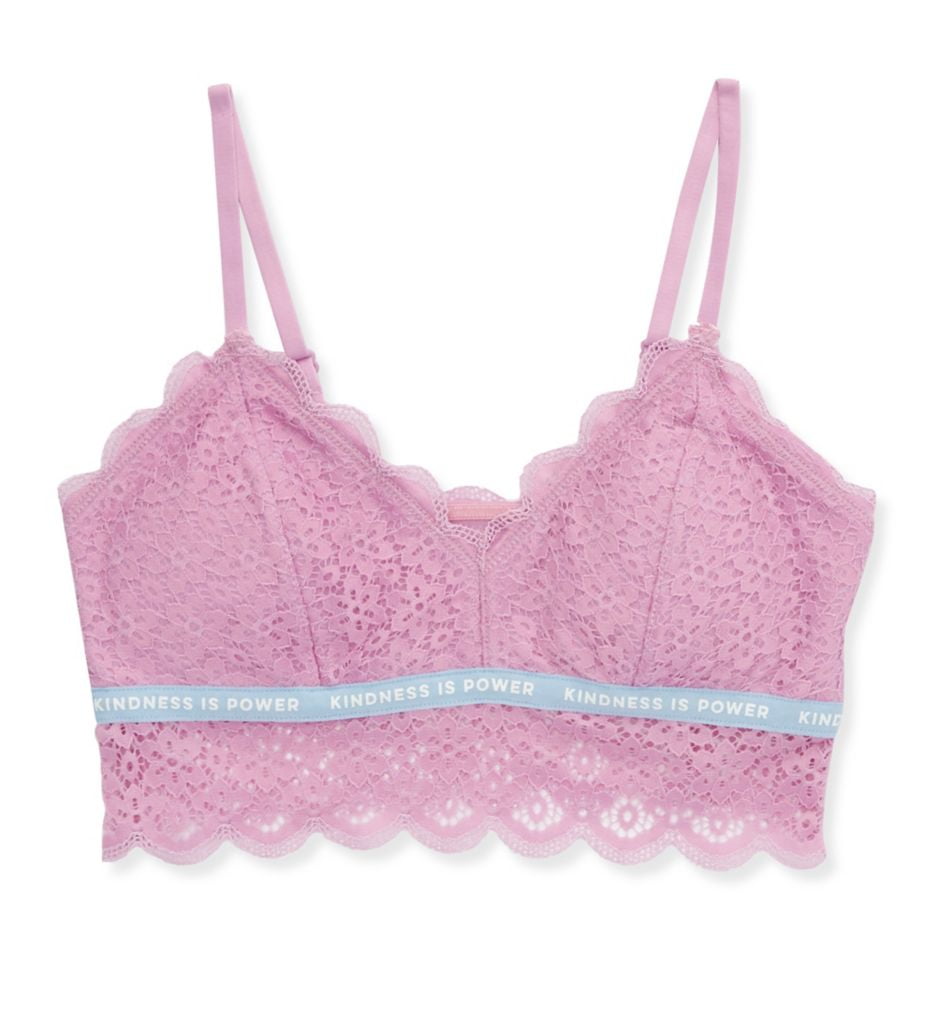 Women's Maidenform Girl MB2102 Allover Lace Bralette (Orchid L ...