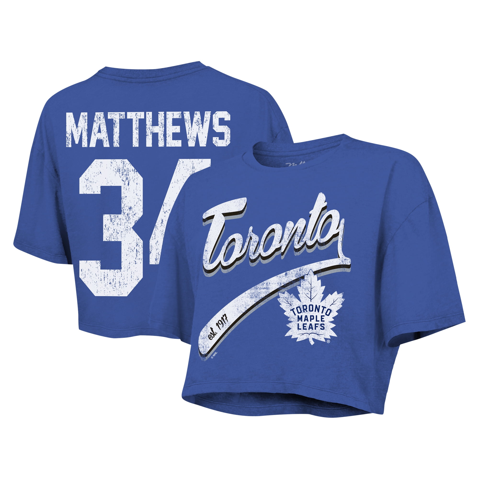 Women's Majestic Threads Auston Matthews Royal Toronto Maple Leafs ...
