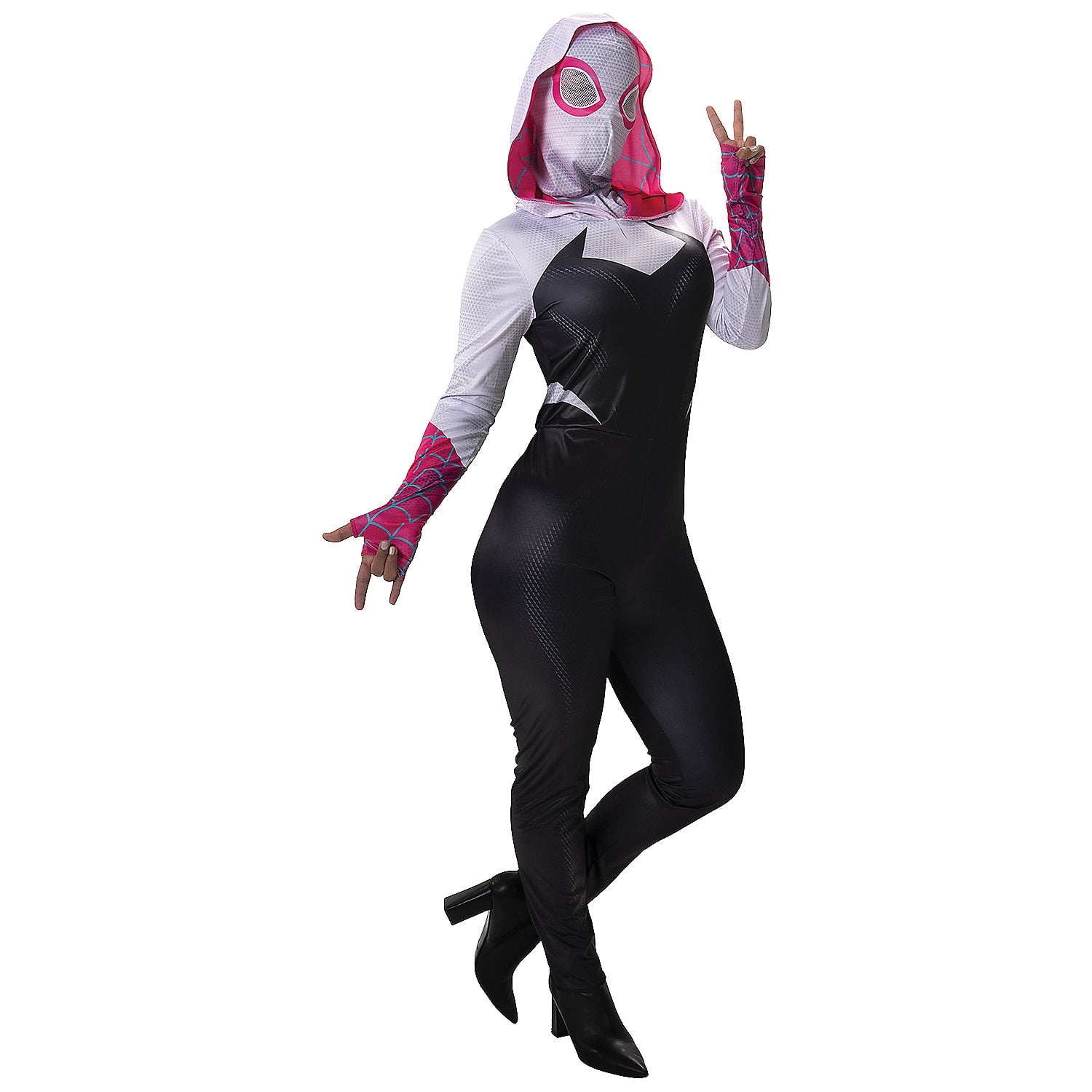 Women's Marvel Spider Gwen Costume by Jazwares - Size Medium - Walmart.com