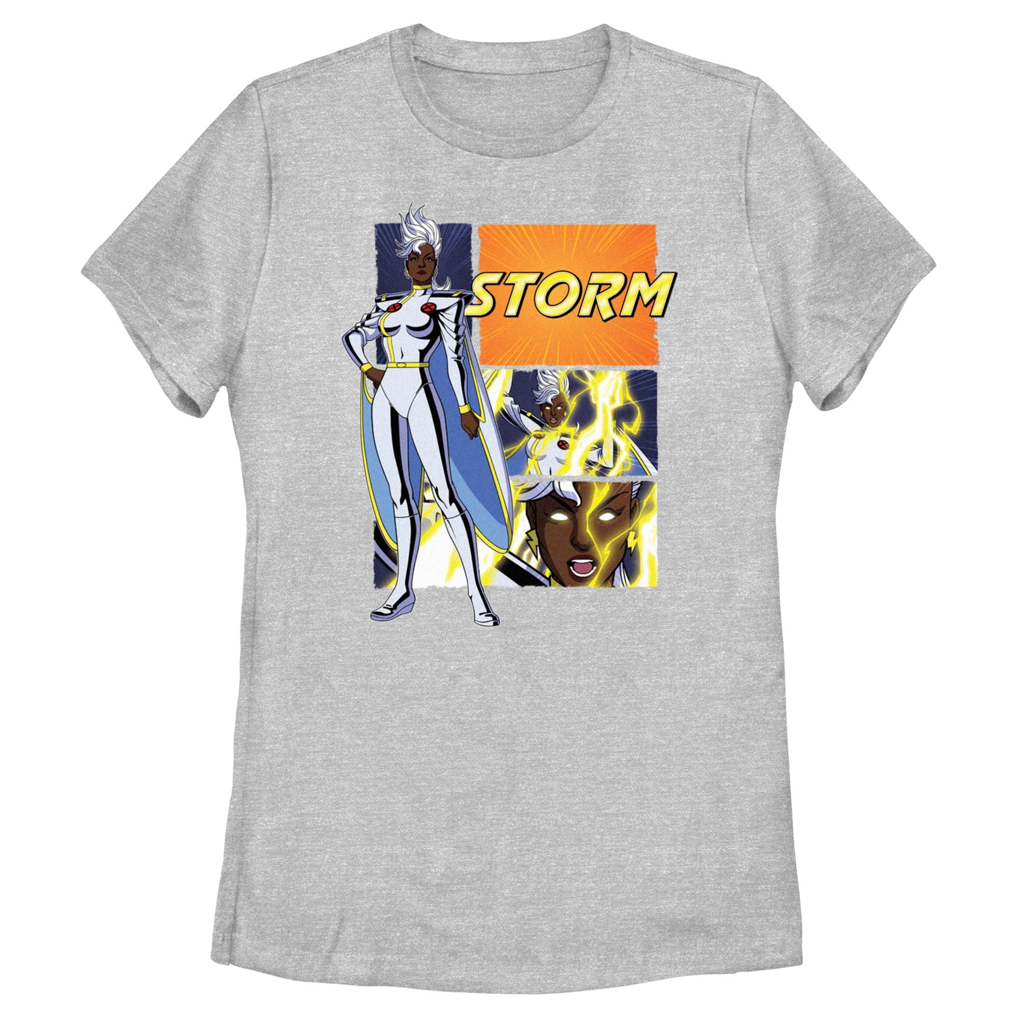 Women's Marvel: X-Men '97 Storm Poses Portrait Graphic T-Shirt ...