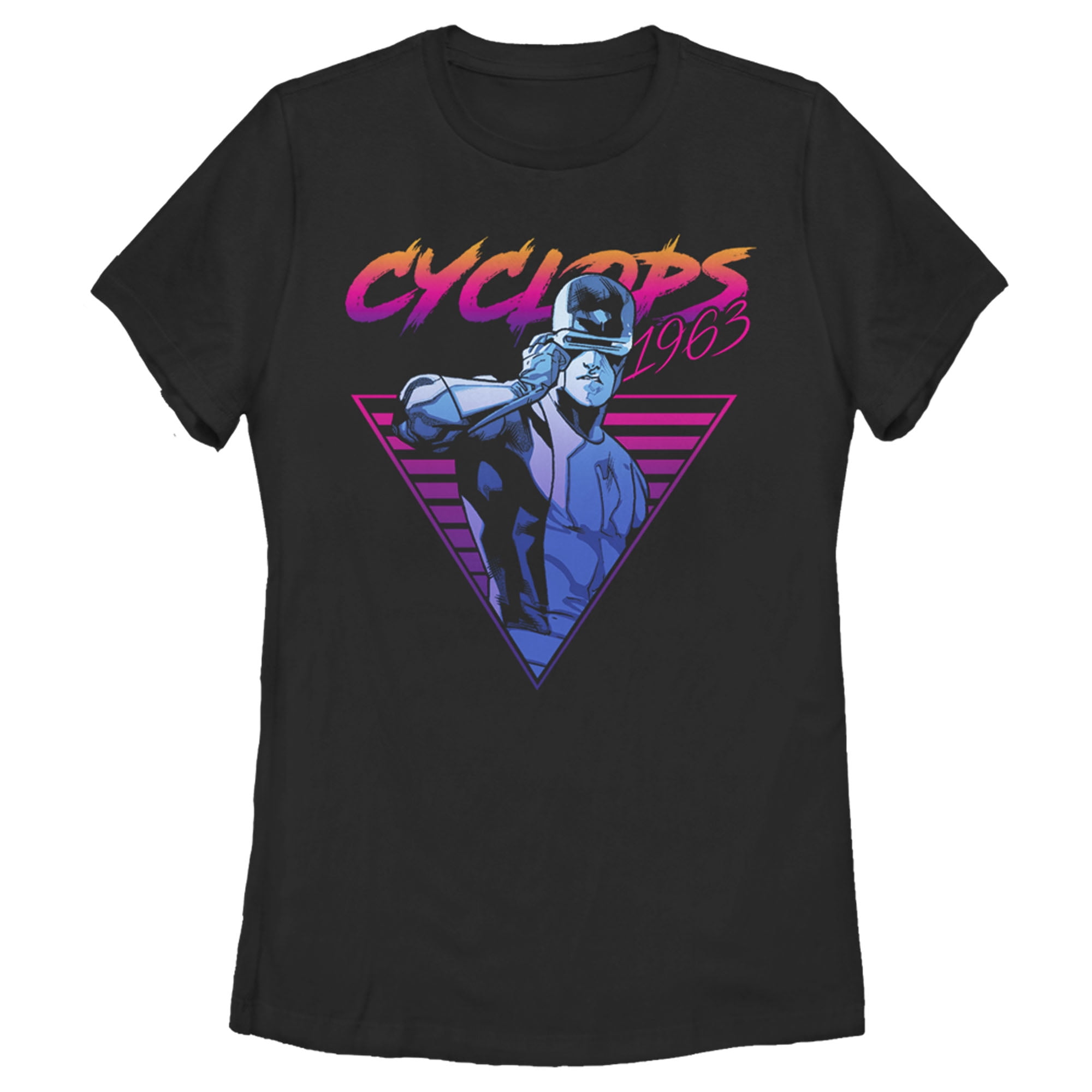 Women's Marvel X-Men Retro Cyclops Graphic Tee Black 2X Large - Walmart.com
