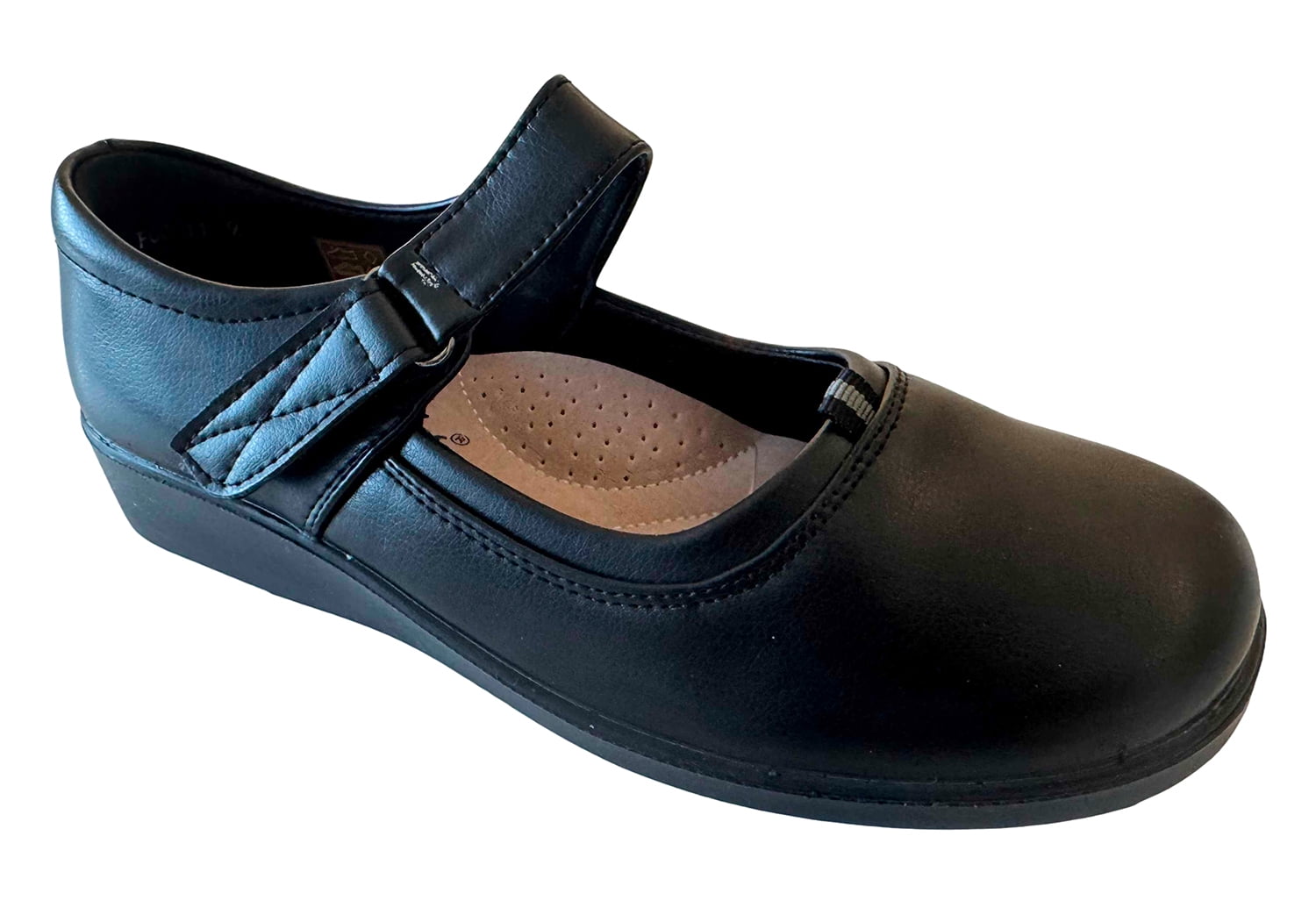Women's Mary Jane Comfort Work Shoes Hook and Loop Hotel Restaurant ...