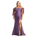 Women's May Queen Plus Size Prom 2026 Dress Long Outfit evening elegant ...