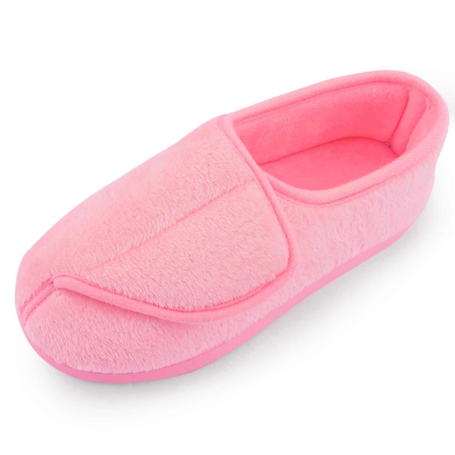 Women's Memory Foam Diabetic Slippers Arthritis Edema Adjustable ...