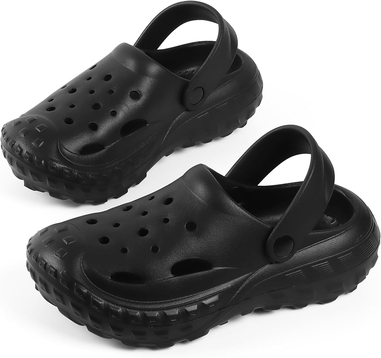 Women's Men's Garden Clogs Shoes Slip On Platform Clogs with Adjustable ...