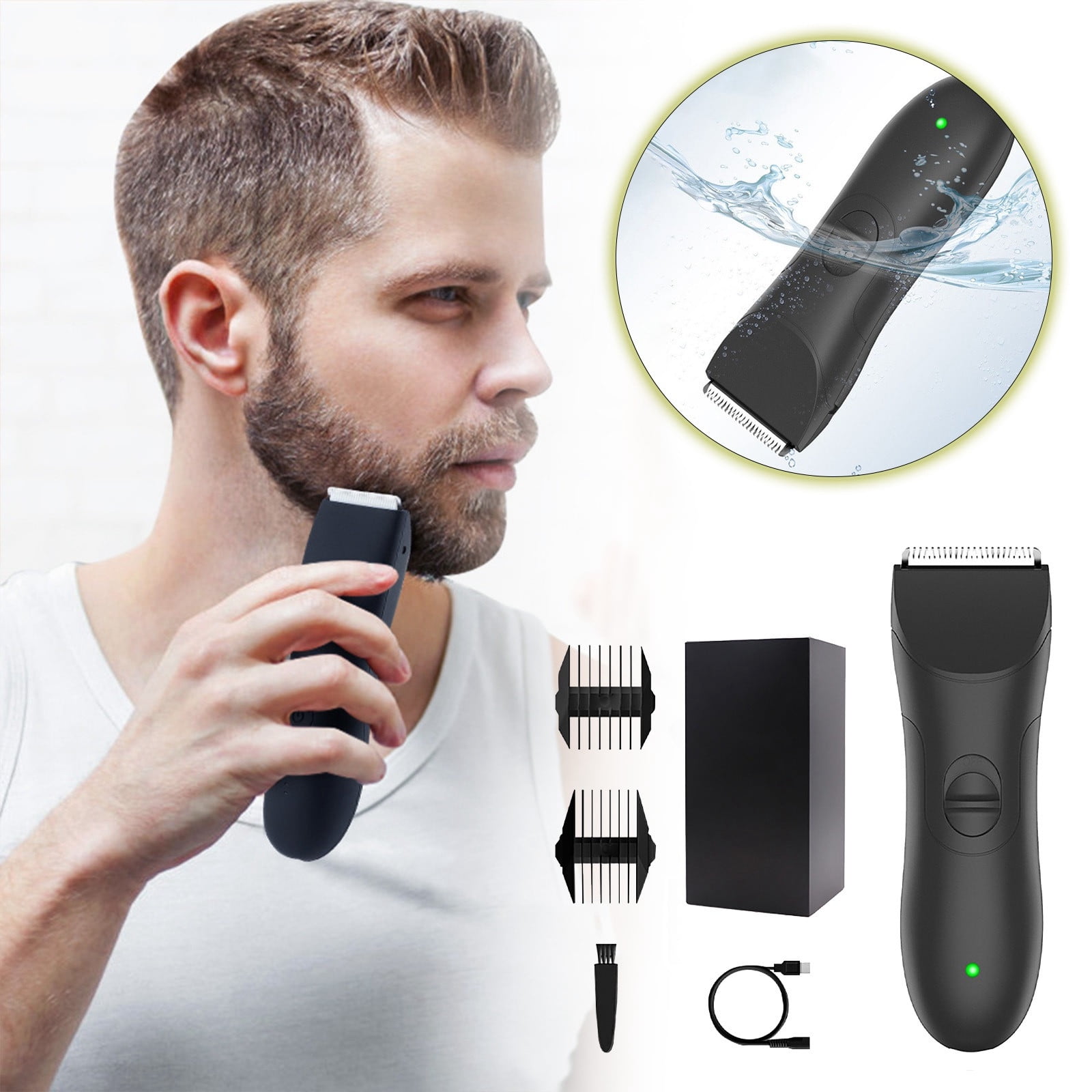 Women's Men's Hair Removal Device USB Rechargeable Personal Beauty ...