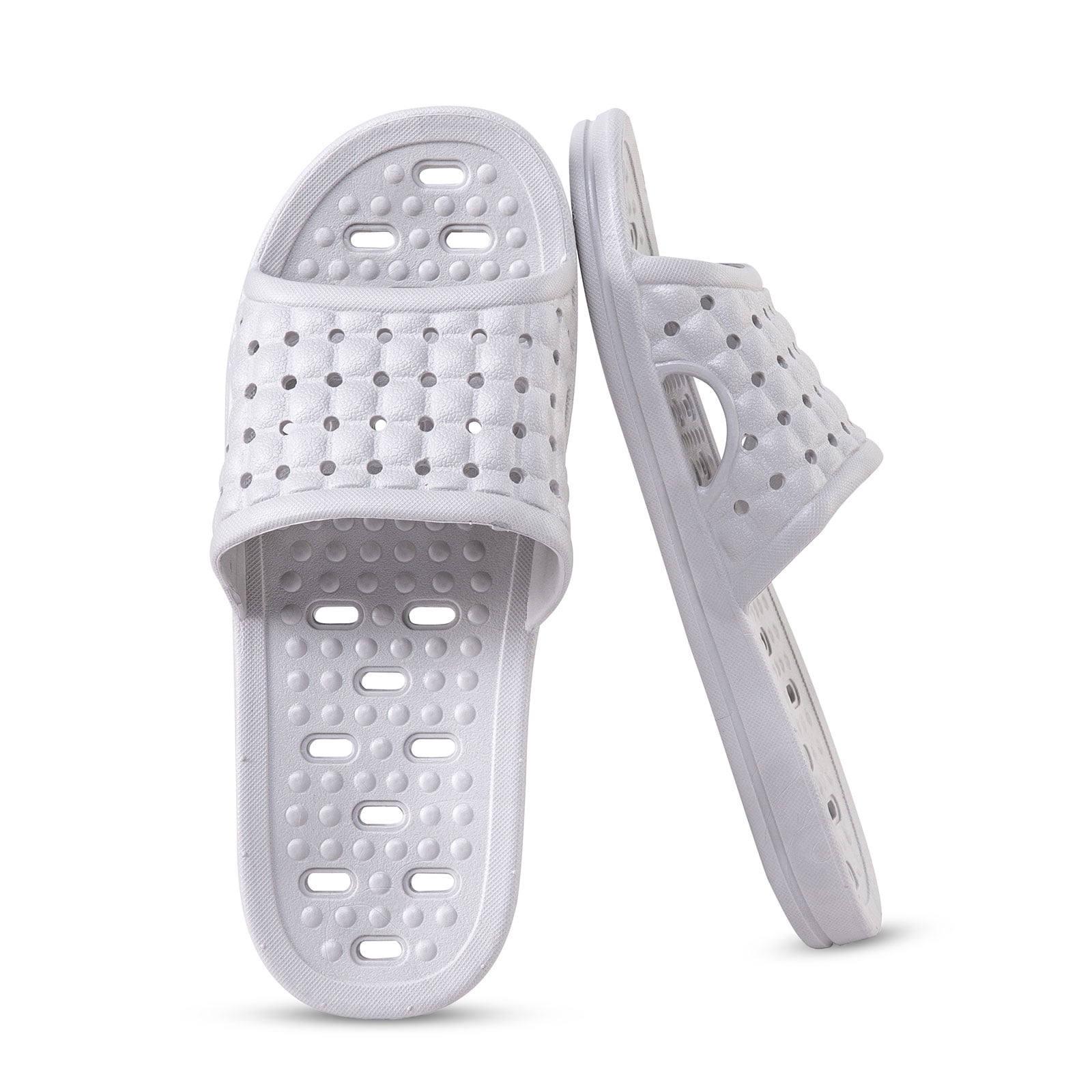 Women's Men's Shower Shoes,Non Slip Thick Cushion Quick Drying Bathroom ...