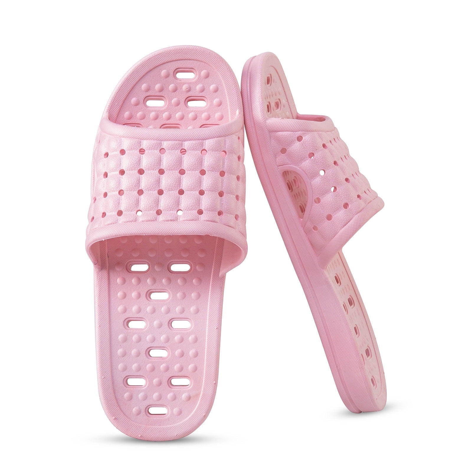 Non Slip Shower Shoes, Thick Cushion Quick Drying Bathroom Slippers for ...