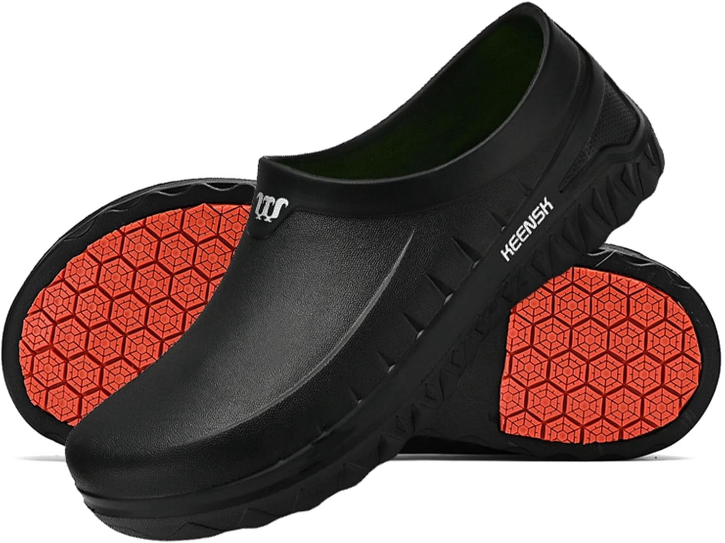 Women's Men's Work Clogs Kitchen Shoes Non Slip Waterproof Restaurant ...