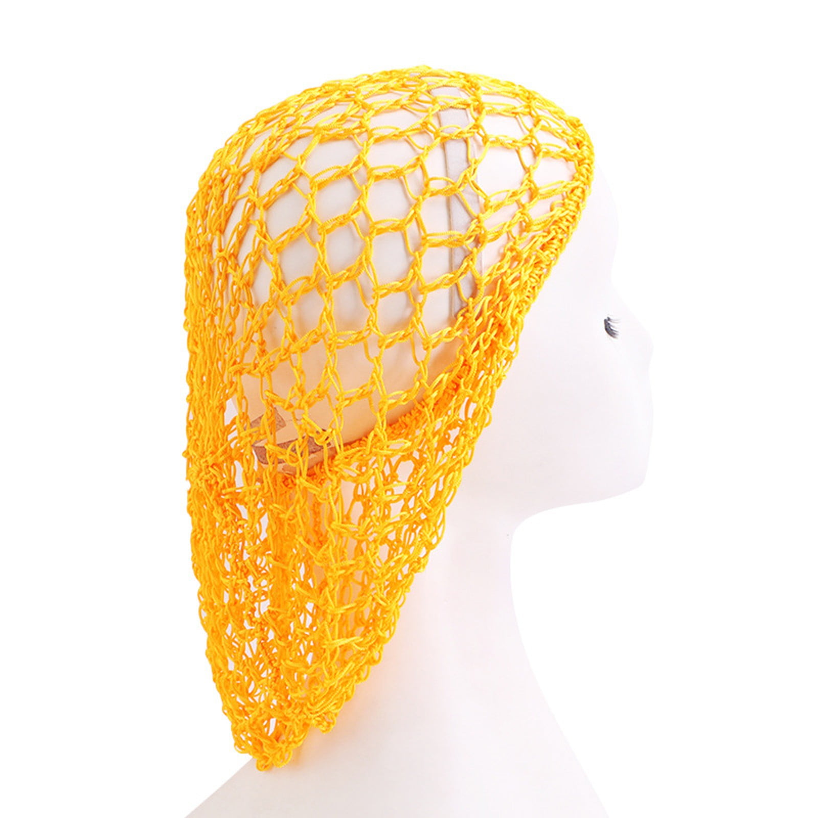 Women's Mesh Hairnet for Sleeping and Bath, Soft Stretchy Hair ...