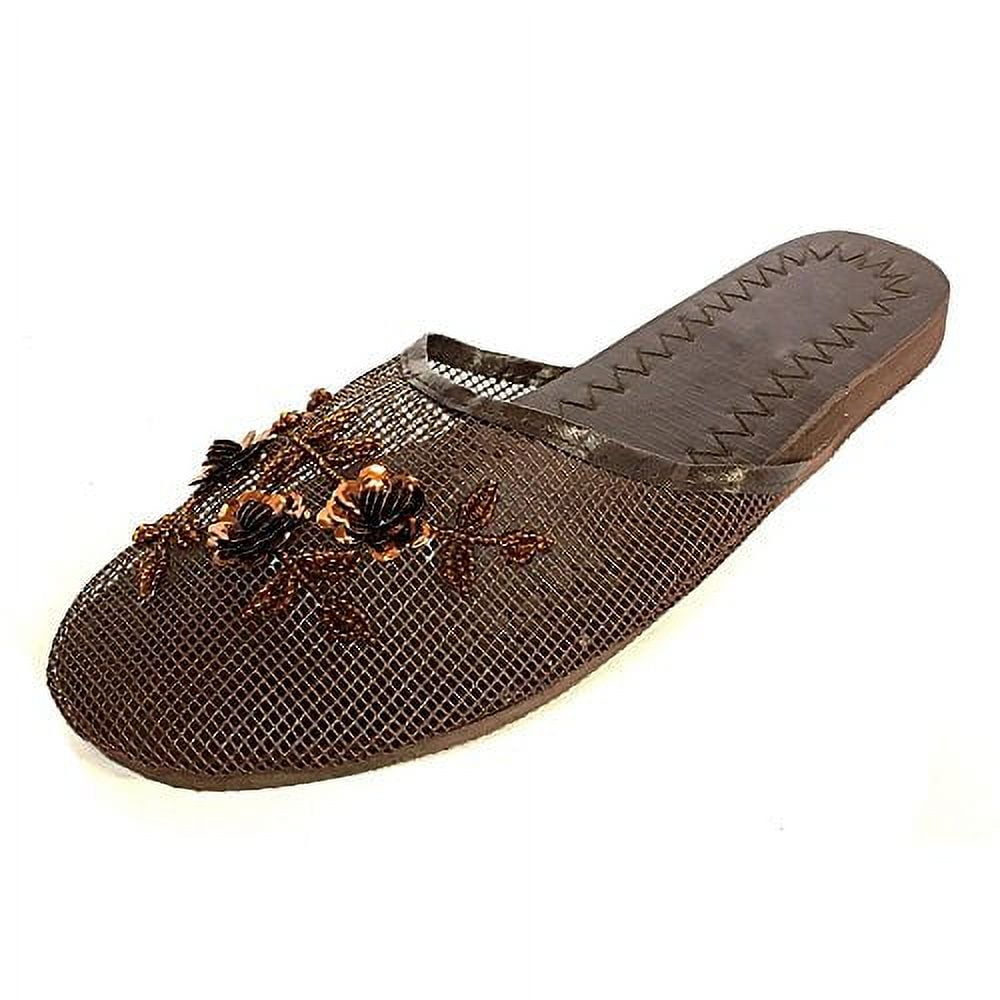 Women's Mesh Slippers with Sequin Available in 15 Colors - Walmart.com