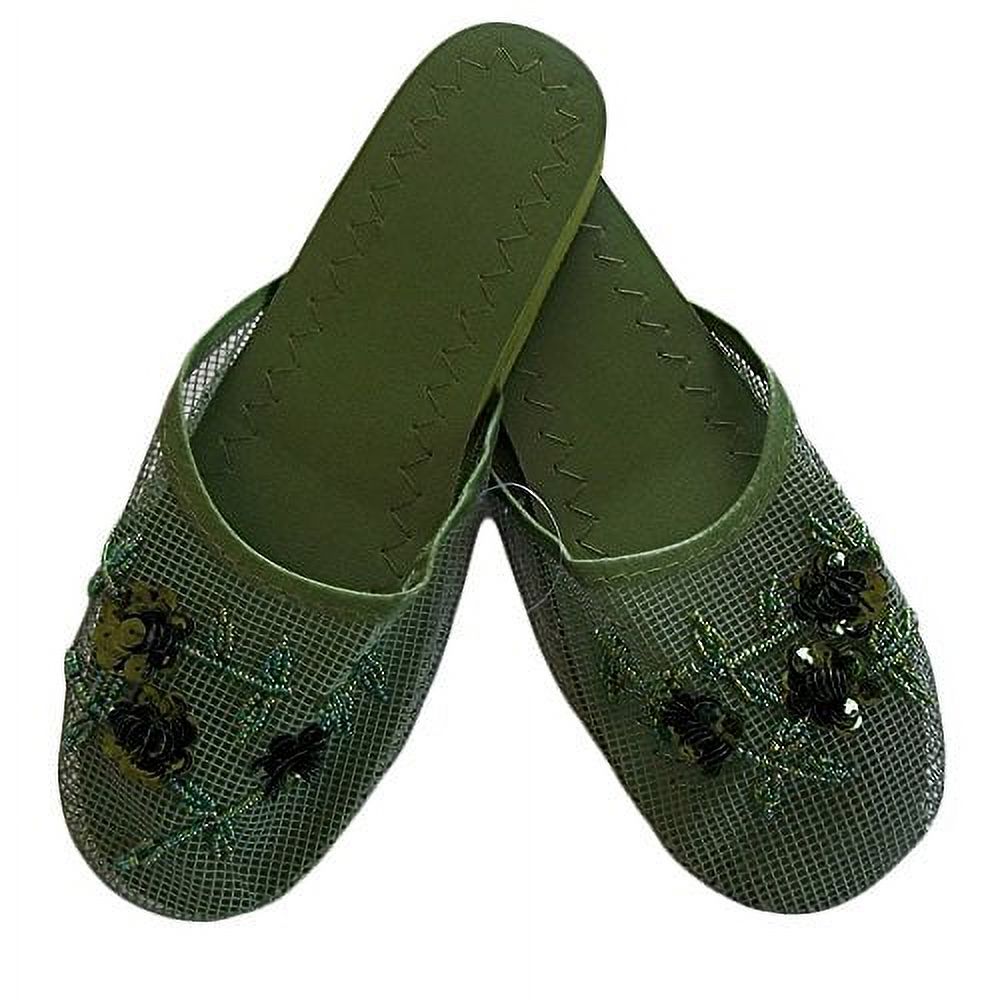 Women's Mesh Slippers with Sequin Available in 15 Colors - Walmart.com