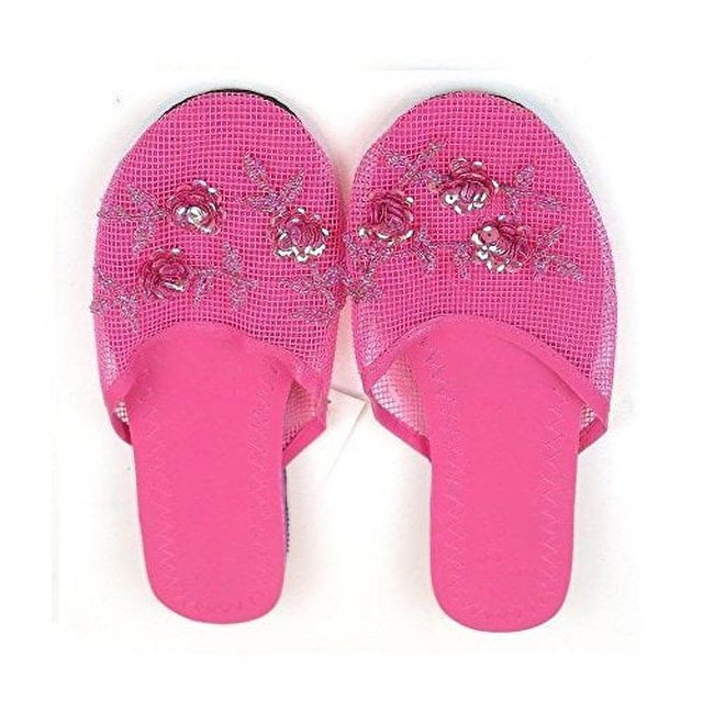 Women's Mesh Slippers with Sequin Available in 15 Colors - Walmart.com