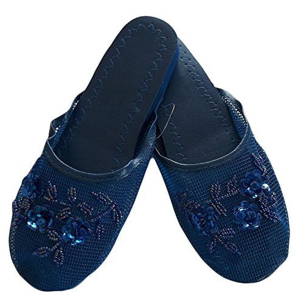 Women's Mesh Slippers with Sequin Available in 15 Colors - Walmart.com