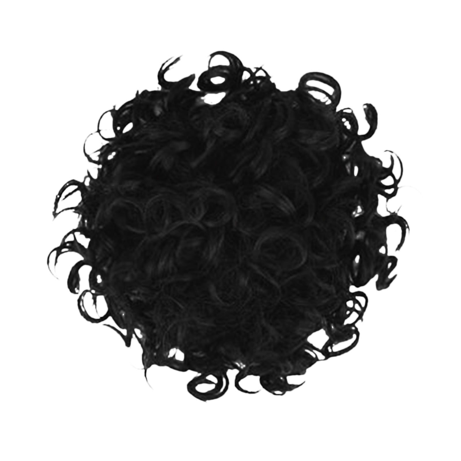 Women's Messy High-Temperature Hair Tie - Synthetic Fiber, Easy Style ...
