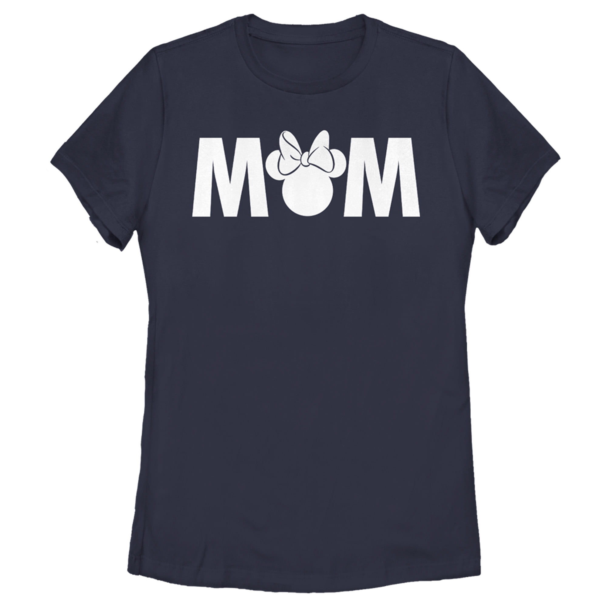Women's Mickey & Friends Mother's Day Minnie Mouse Mom Navy Graphic Tee ...