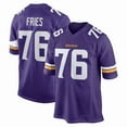 Women's Minnesota Fries 76 Purple Sports Player Game Stitched Name ...
