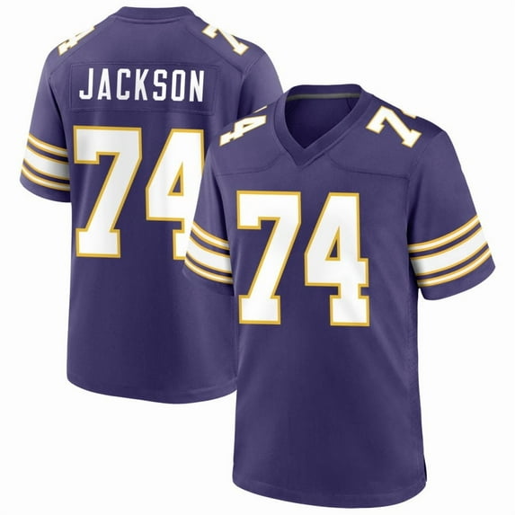 Women's Minnesota Jackson 74 Purple Alternate Sports Player Game ...