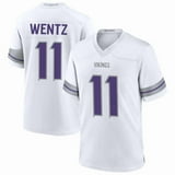 Women's Minnesota Wentz 11 White Alternate Sports Player Game Stitched ...