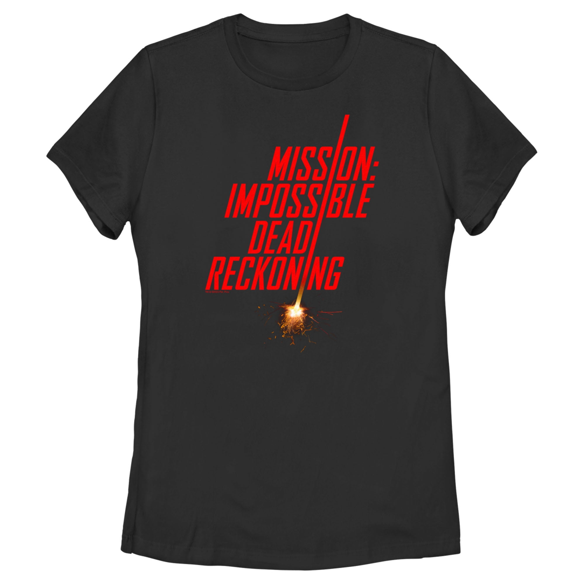 Women's Mission: Impossible Dead Reckoning Movie Logo Red Fuse Graphic ...