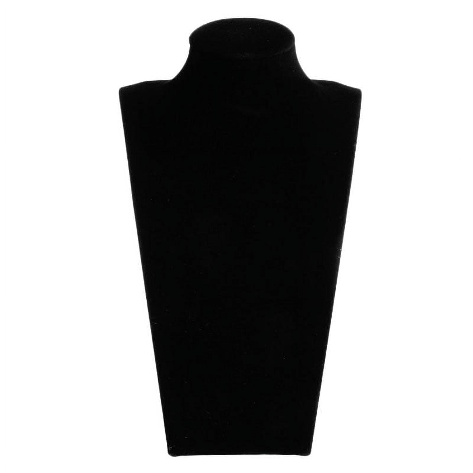 Women's Model Neck Model Velvet Jewelry Display Stand Bracket Necklace ...