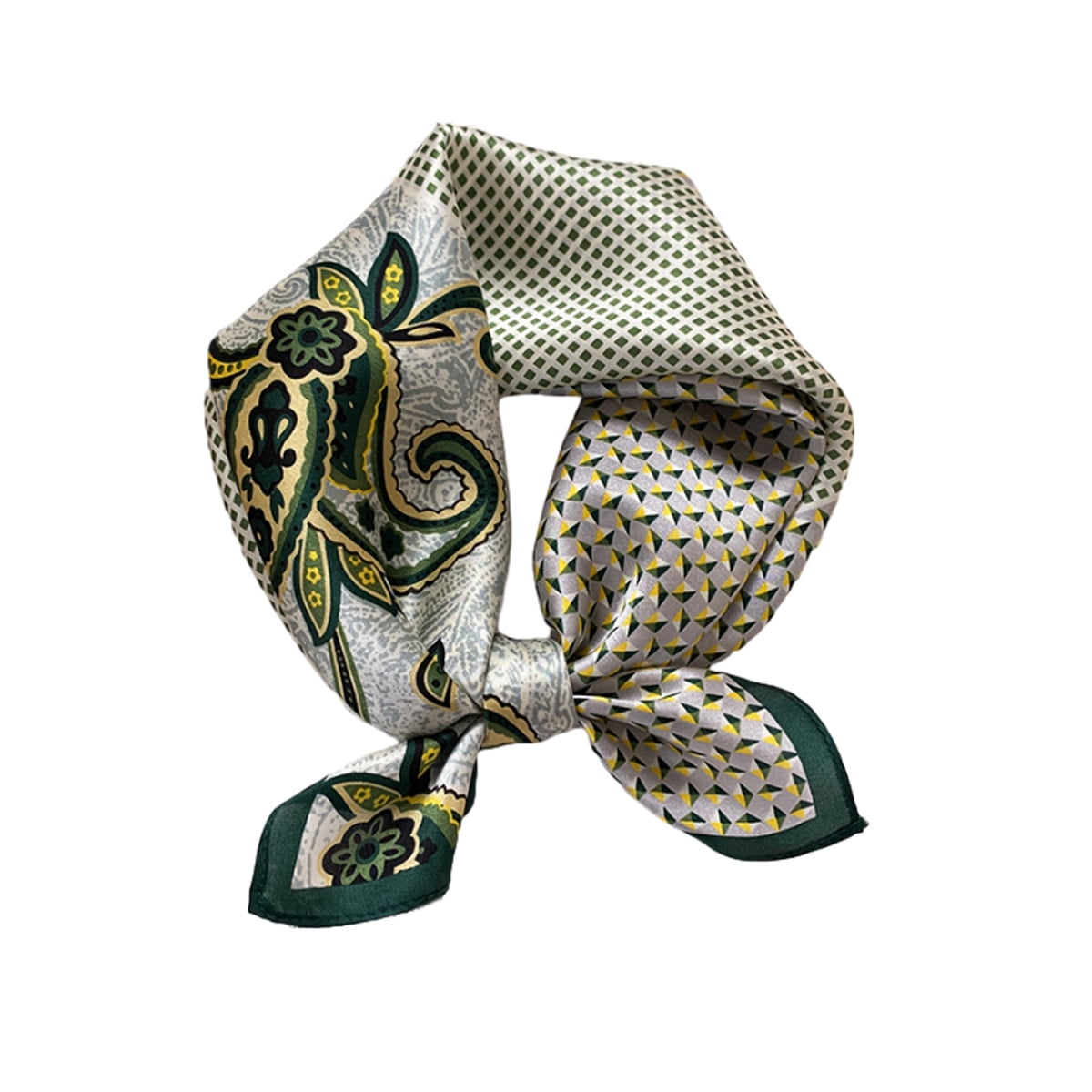 Women's Mulberry Silk Small Square Scarf - Neckerchief Women - Silk ...