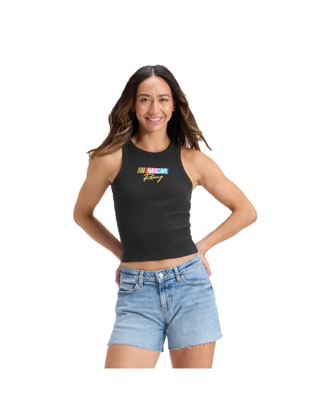 Women's NASCAR Racing Black Graphic Tank Top - Small - Walmart.com