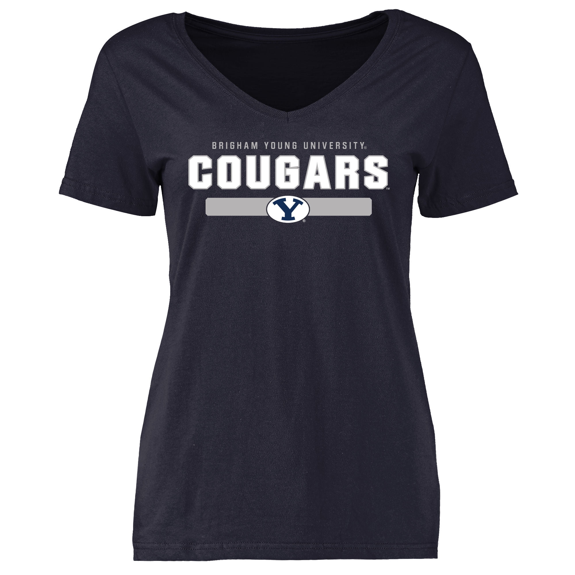 Women's Navy BYU Cougars Team Strong T-Shirt - Walmart.com