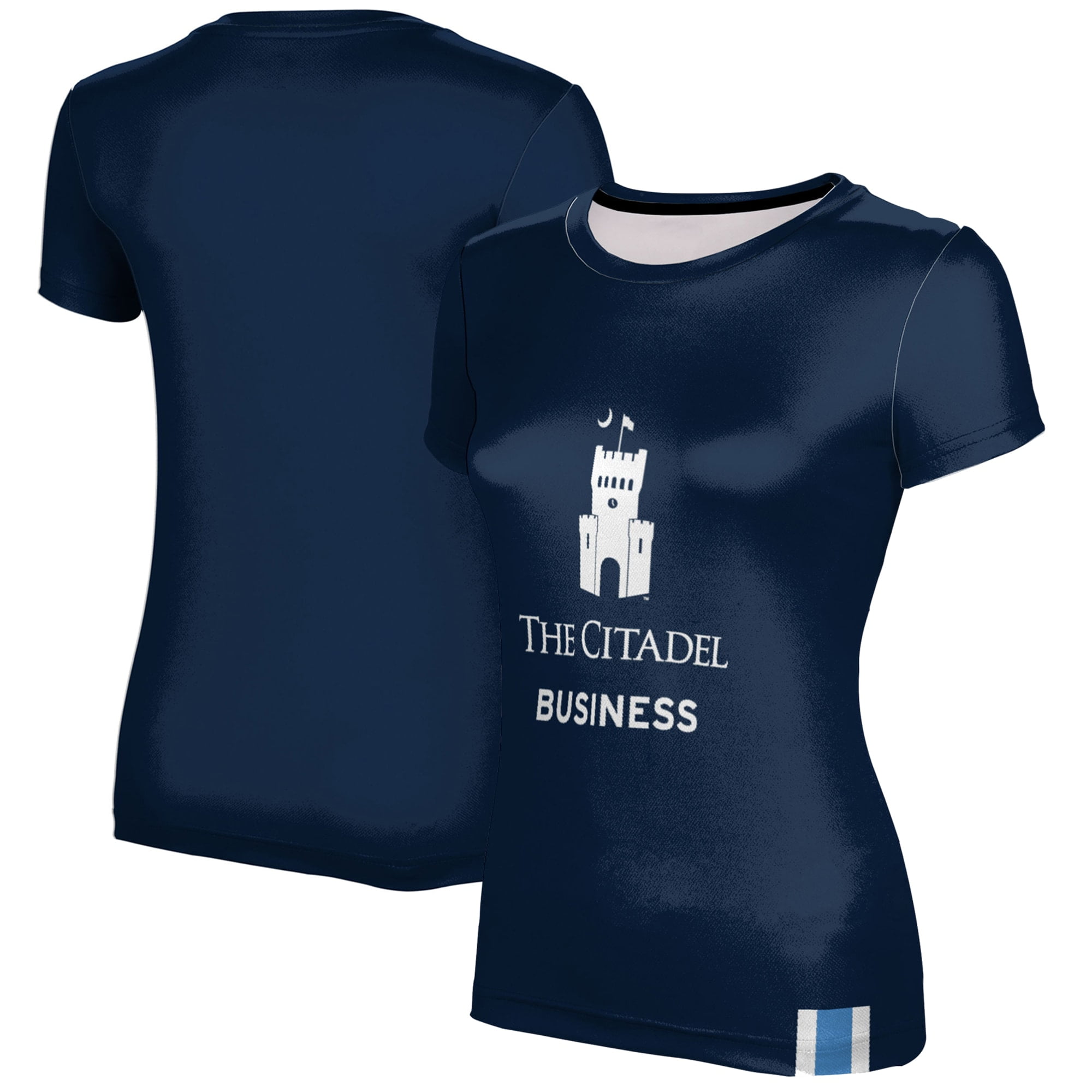Women's Navy Citadel Bulldogs Business T-Shirt - Walmart.com
