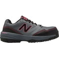 Women's New Balance 589v1 Composite Toe Work Shoe Grey/Pink Leather ...