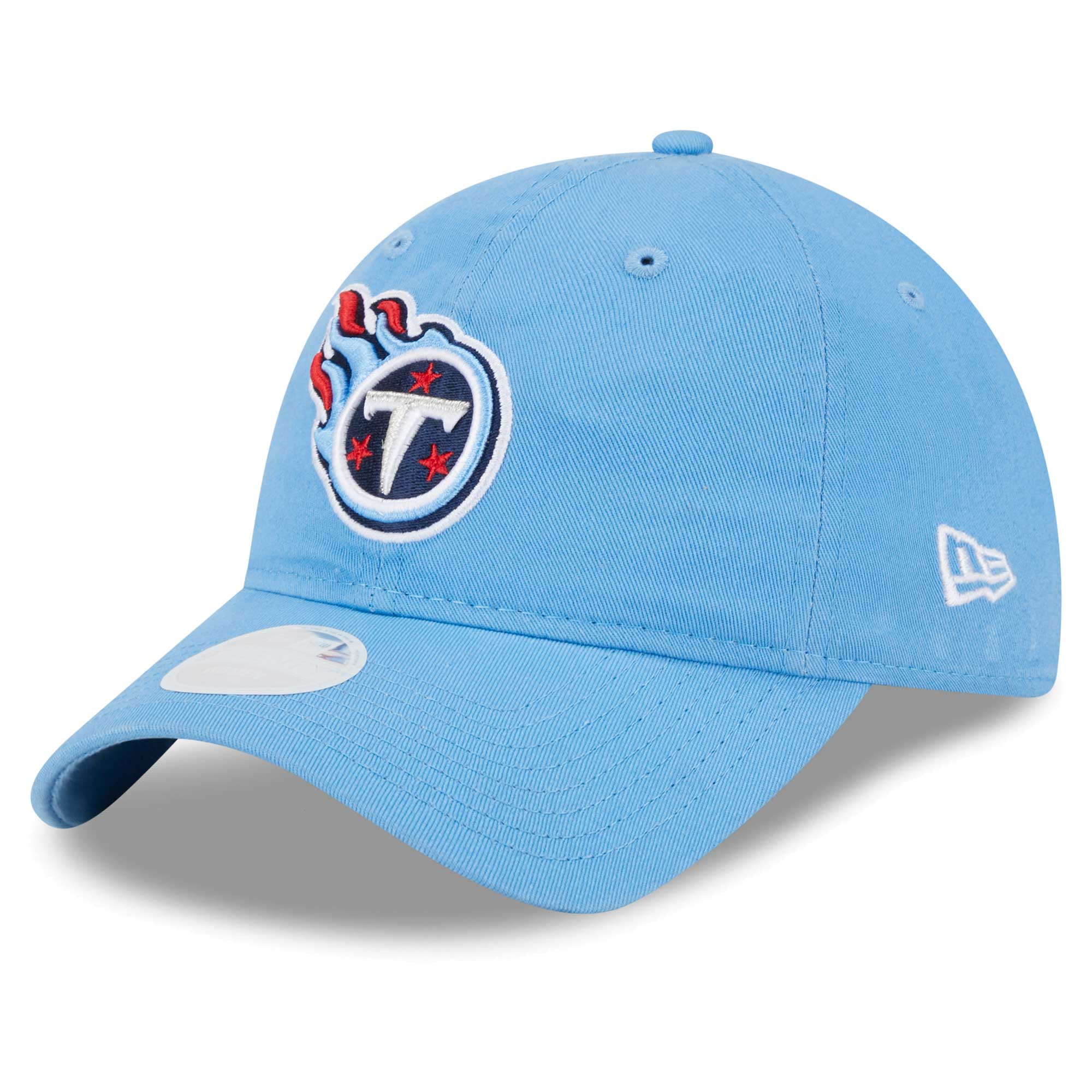 Women's New Era Light Blue Tennessee Titans Main Core Classic 2.0 ...