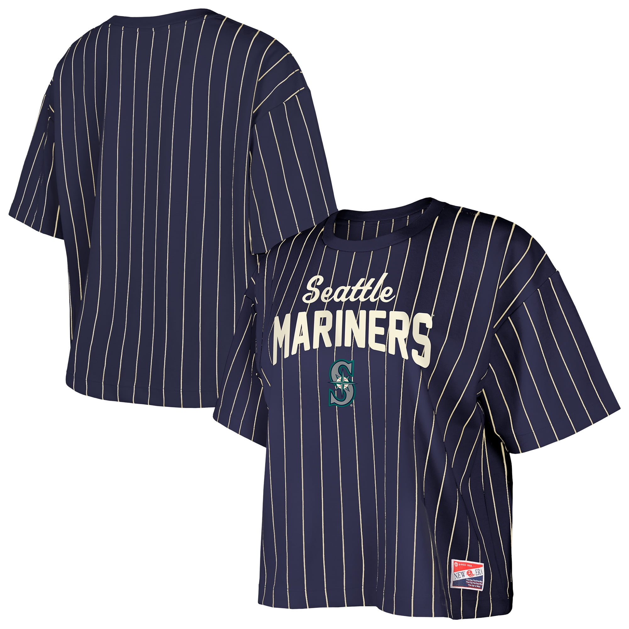 Women's New Era Navy Seattle Mariners Cooperstown Collection Multiplier ...