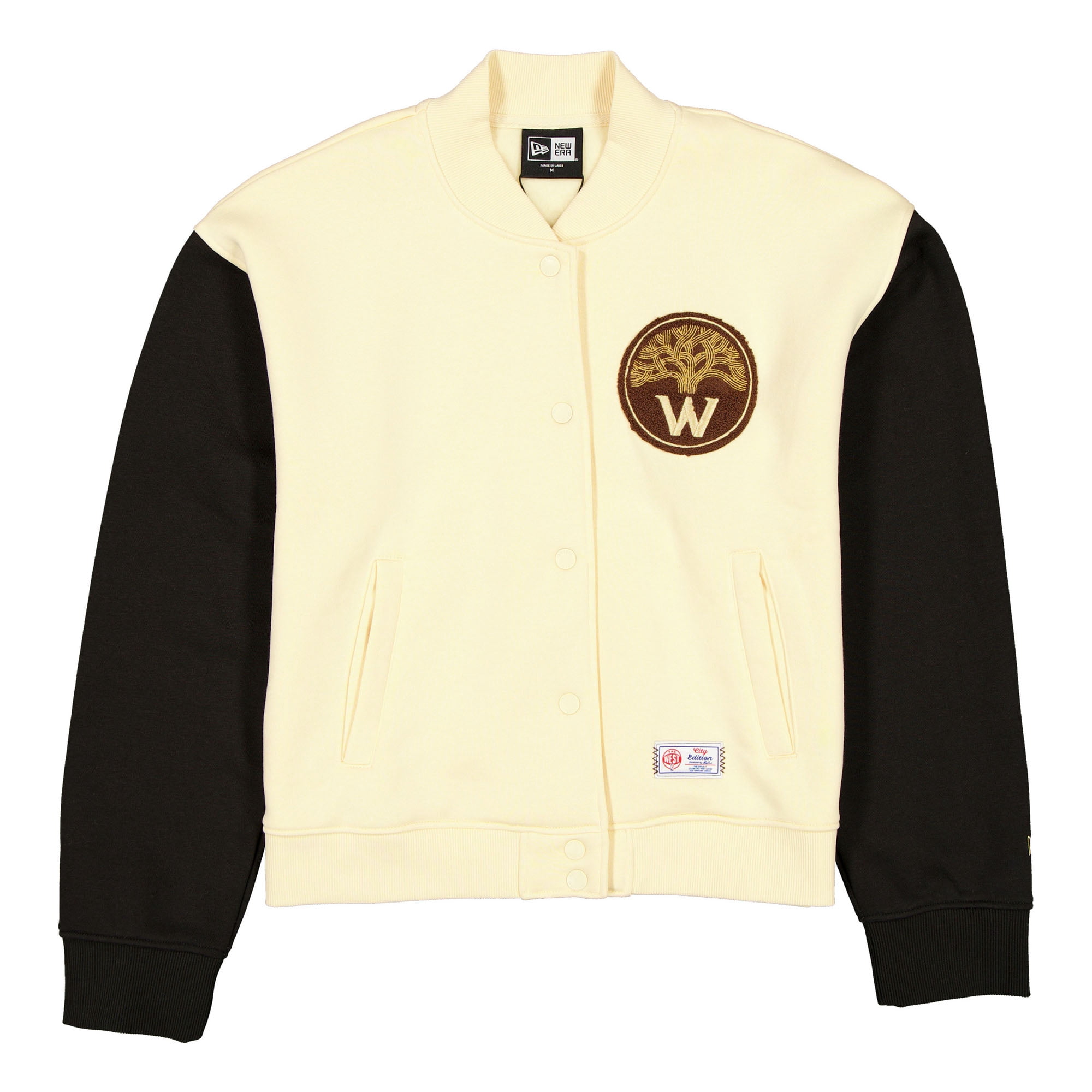 Women's New Era Tan/Black Golden State Warriors 2025/26 City Edition ...
