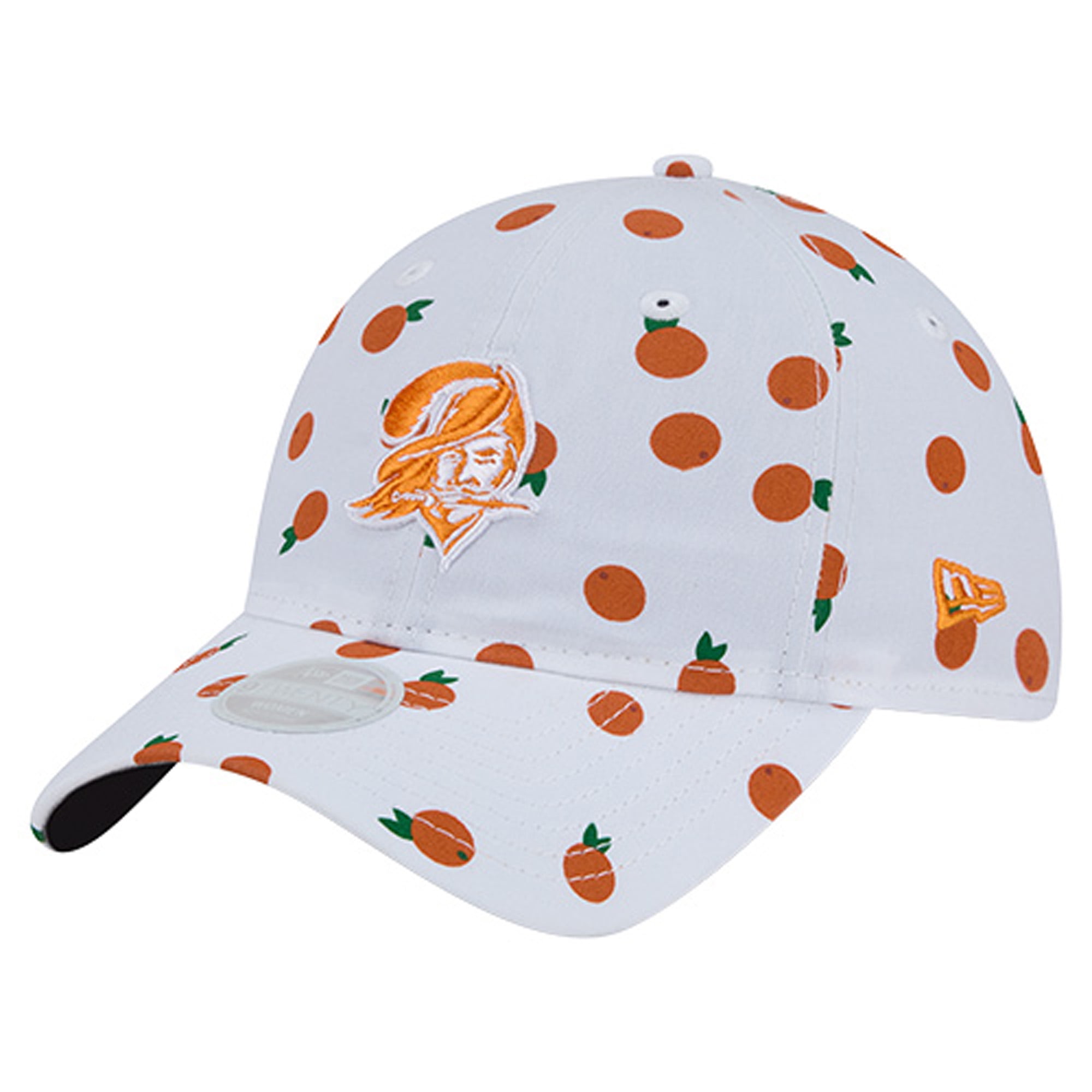 Women's New Era White Tampa Bay Buccaneers Fruit Pattern 9TWENTY ...